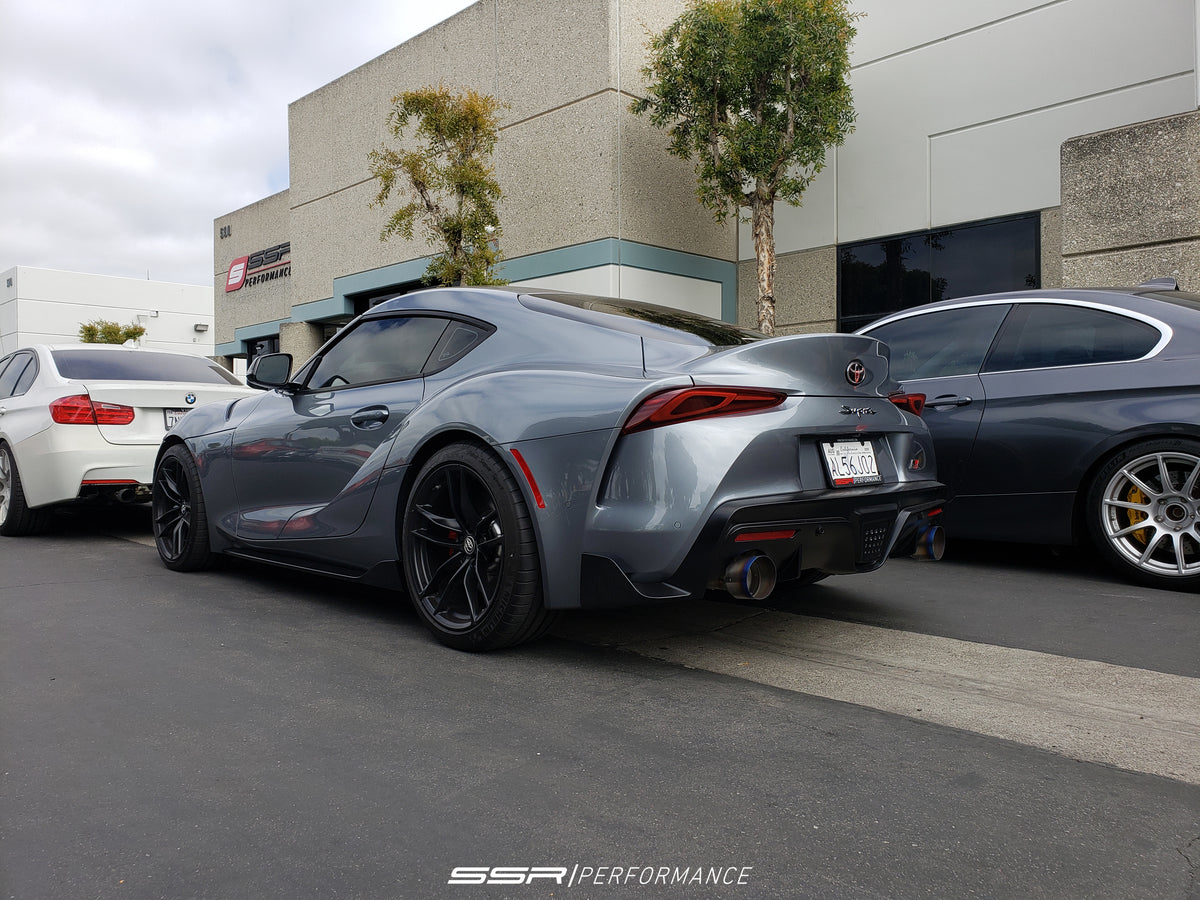 2020 A90 Supra - HKS Exhaust Dual Muffler Install – SSR Performance
